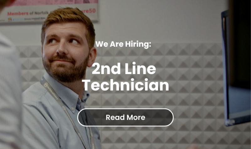 Become a 2nd Line Technician in Norfolk or Cambridge | Netmatters