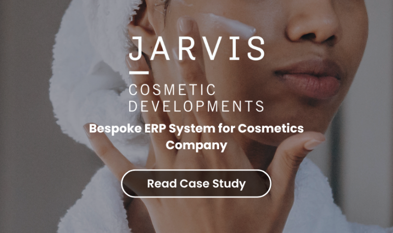Case Study | Software for Jarvis Cosmetics | Netmatters | Netmatters